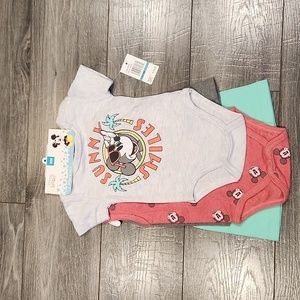 Disney | Matching Sets | Nwt Mickey Mouse Sunny Smiles 4piece Set ...